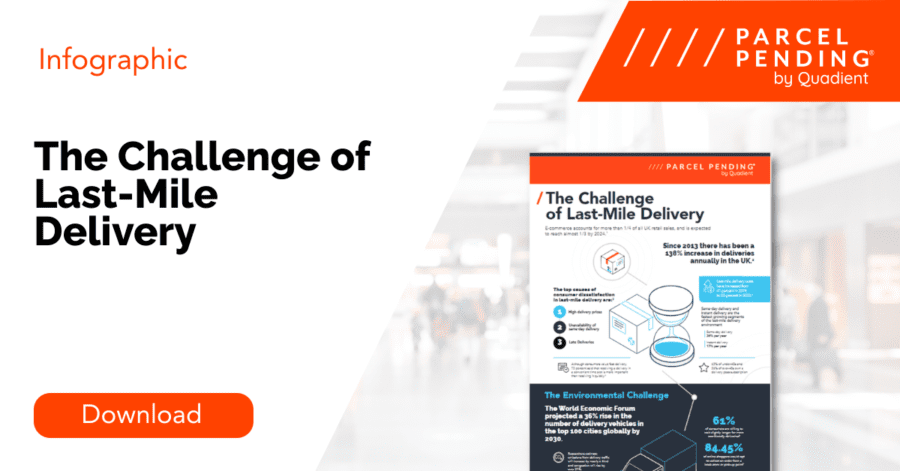 Infographic: The Challenge of Last-Mile Delivery - Parcel Pending