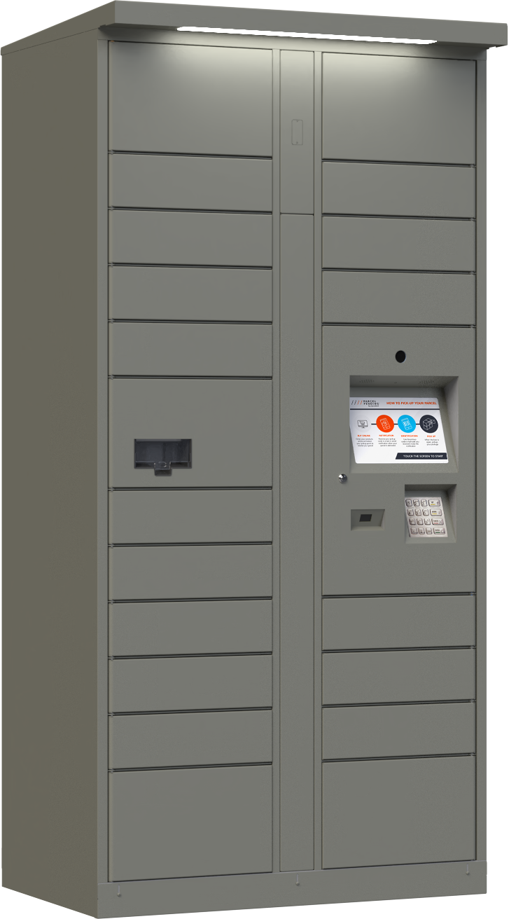Weatherproof Outdoor Lockers | Parcel Pending
